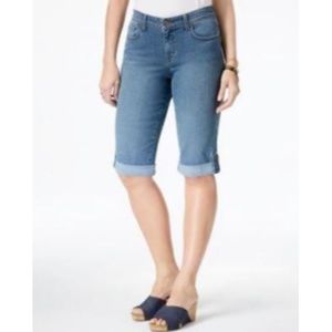 Style & Co. | Pants & Jumpsuits | Style Co Womens Sz 4 Capri Cuffed ...